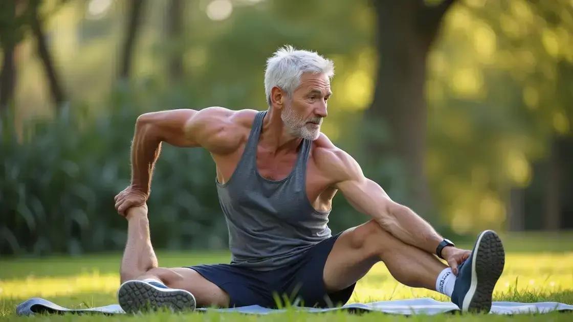 Best Post-Workout Stretches for Men Over 50 to Enhance Recovery