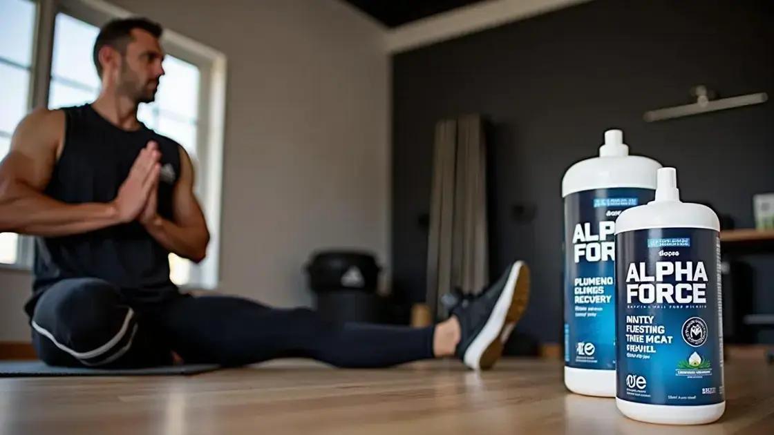 Can Alpha Force Improve Recovery Time Effectively?