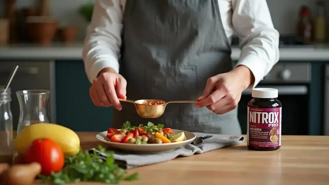 Do I Need a Special Diet While Using NITROX PRO?