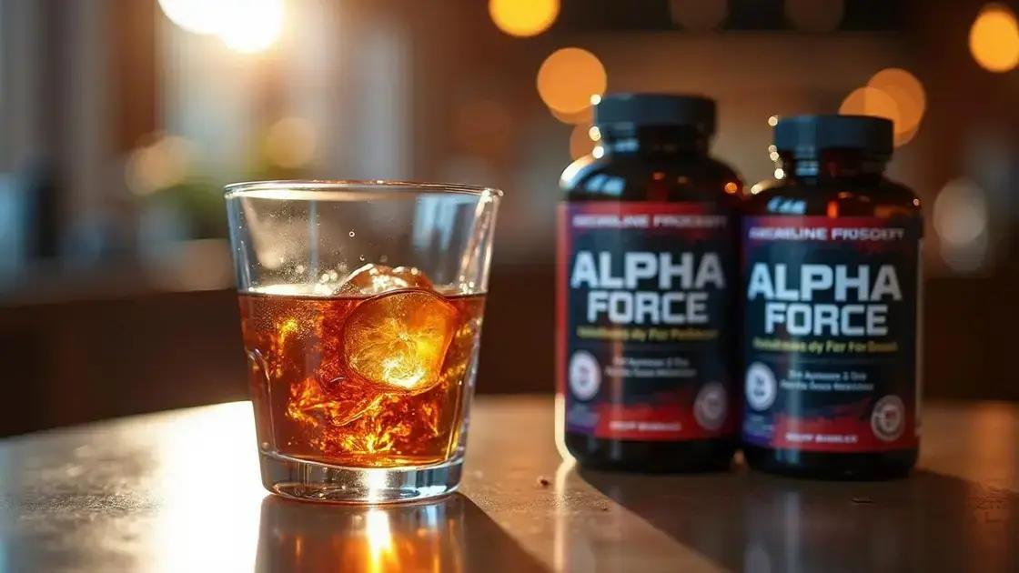 Does Alpha Force Interact with Alcohol? Key Insights Revealed