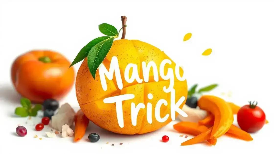 Does the Mango Trick Require Any Special Ingredients?
