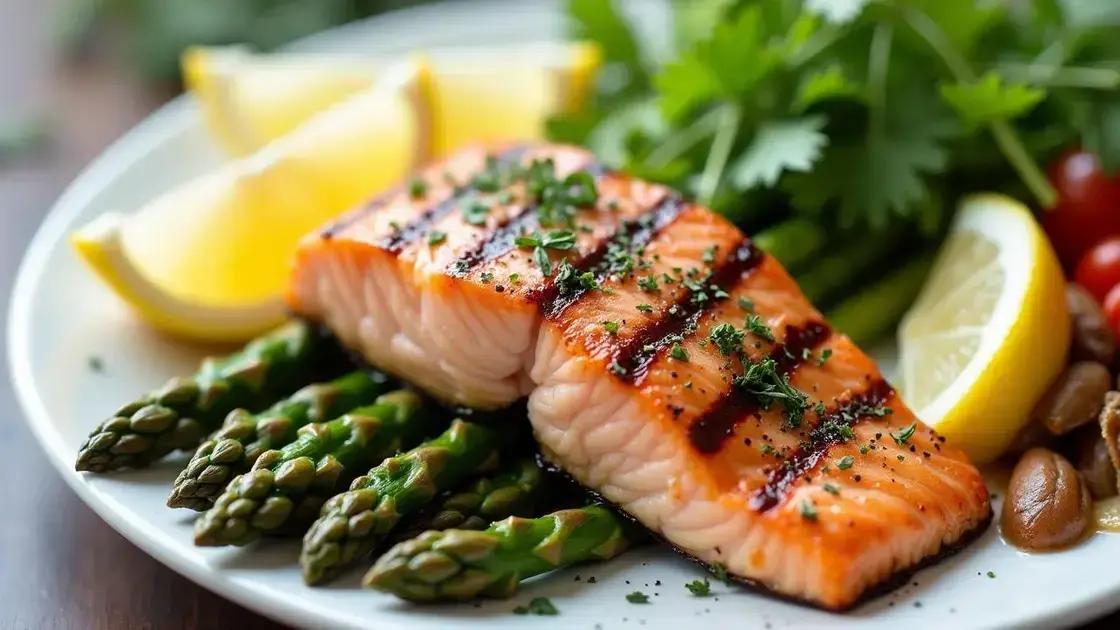 Grilled Salmon and Asparagus Recipes for Men Over 50