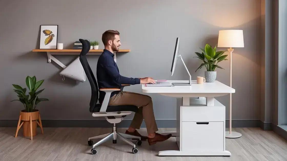 How Ergonomic Furniture is Improving Posture for Men
