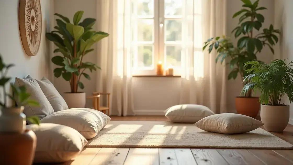 How to Create a Home Meditation Space for Relaxation