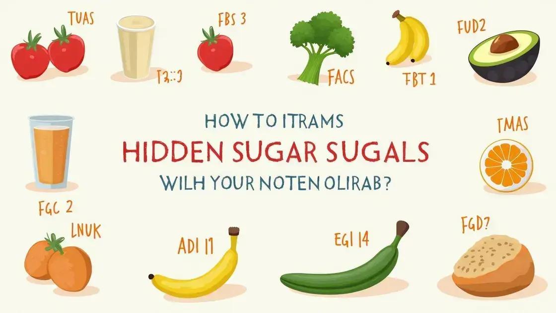 How to Identify and Avoid Sneaky Sources of Sugar