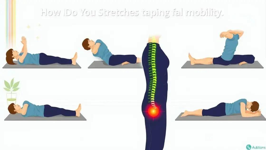 How to Improve Spinal Mobility with Targeted Stretches