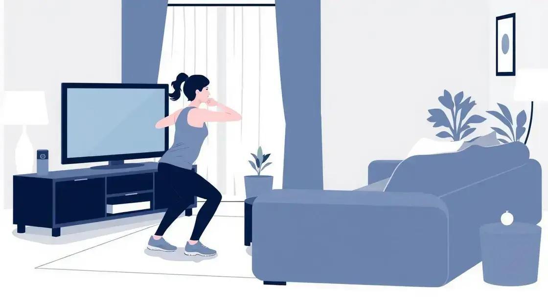 How to Incorporate Simple Workouts While Watching TV