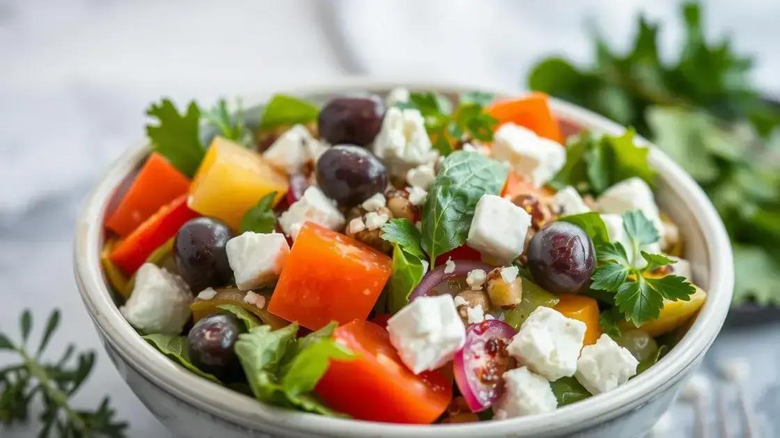 How to Make a Mediterranean Salad to Boost Testosterone