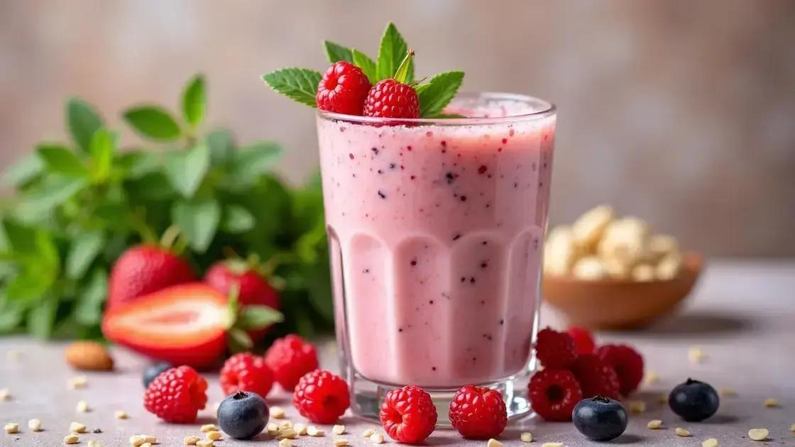 How to Make a Smoothie with Goji Berries and Almond Milk