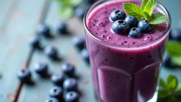 How to Make a Testosterone-Boosting Blueberry Smoothie