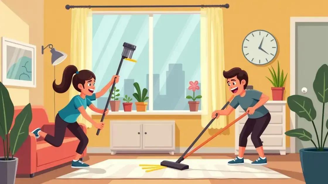 How to Make Cleaning Your Home a Fun Physical Activity