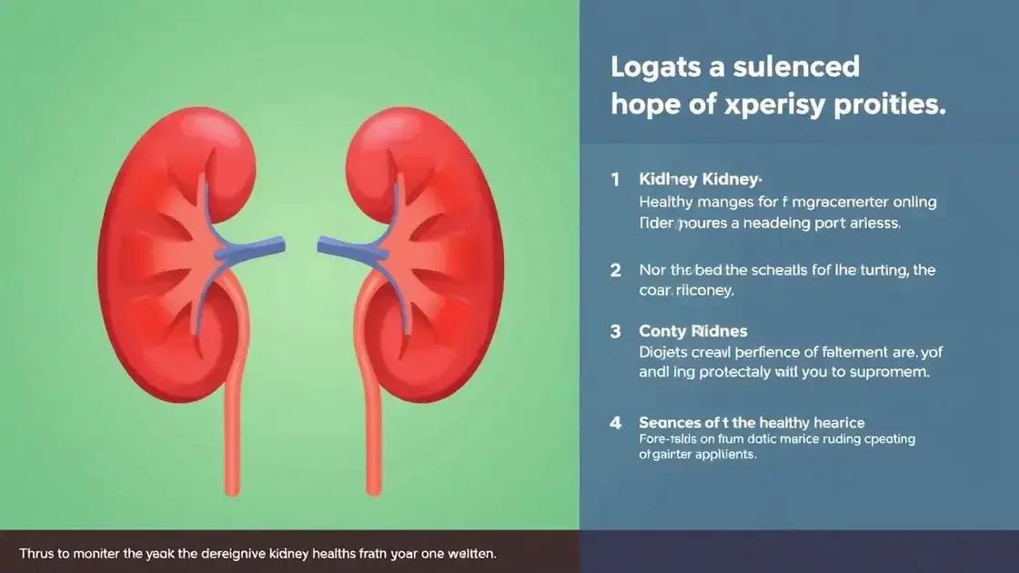 How to Monitor and Maintain Healthy Kidney Function