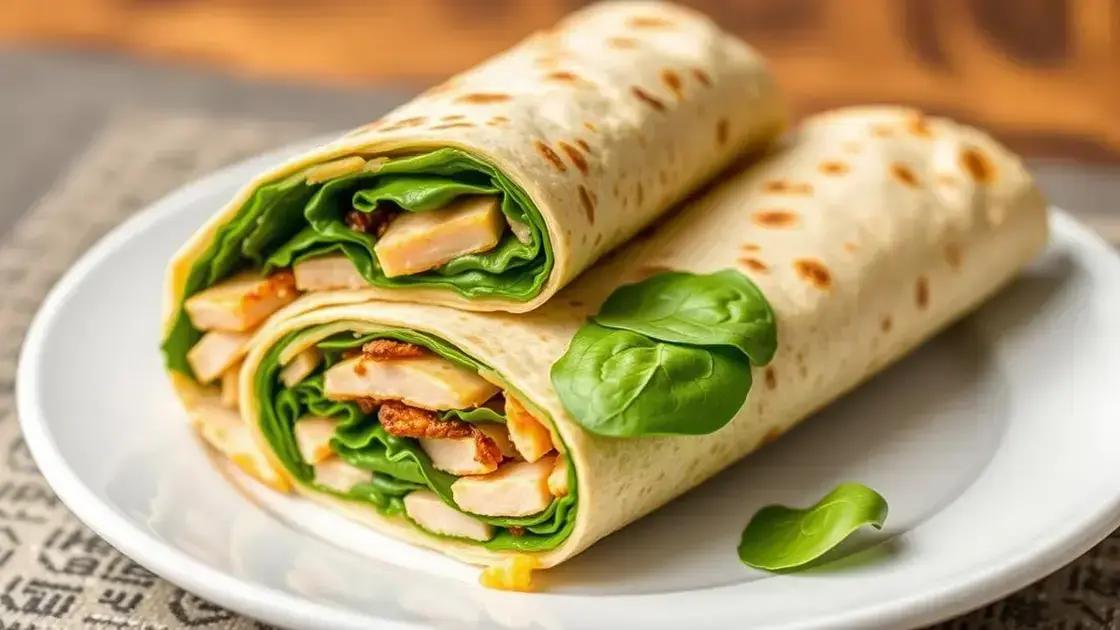 How to Prepare a High-Protein Breakfast Wrap with Turkey
