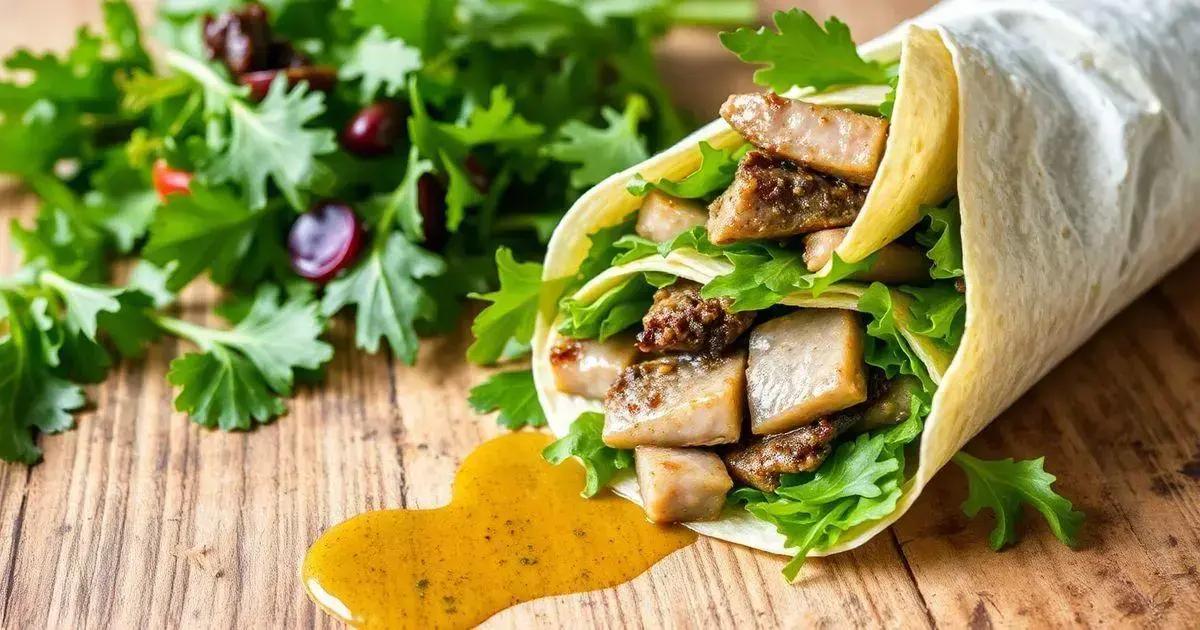 How to Prepare a Sardine and Arugula Wrap for Men Over 50