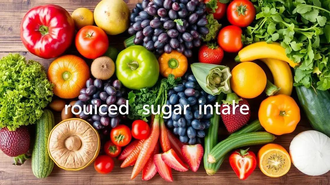 How to Reduce Sugar Intake for Better Health: 5 Simple Steps