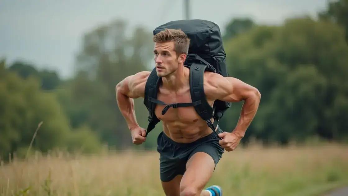 How to Use a Weighted Backpack for Resistance Training