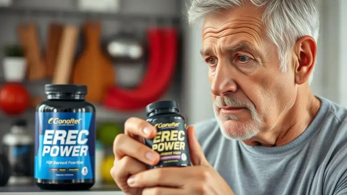Is Erec Power Suitable for Men Over 50? Discover the Truth