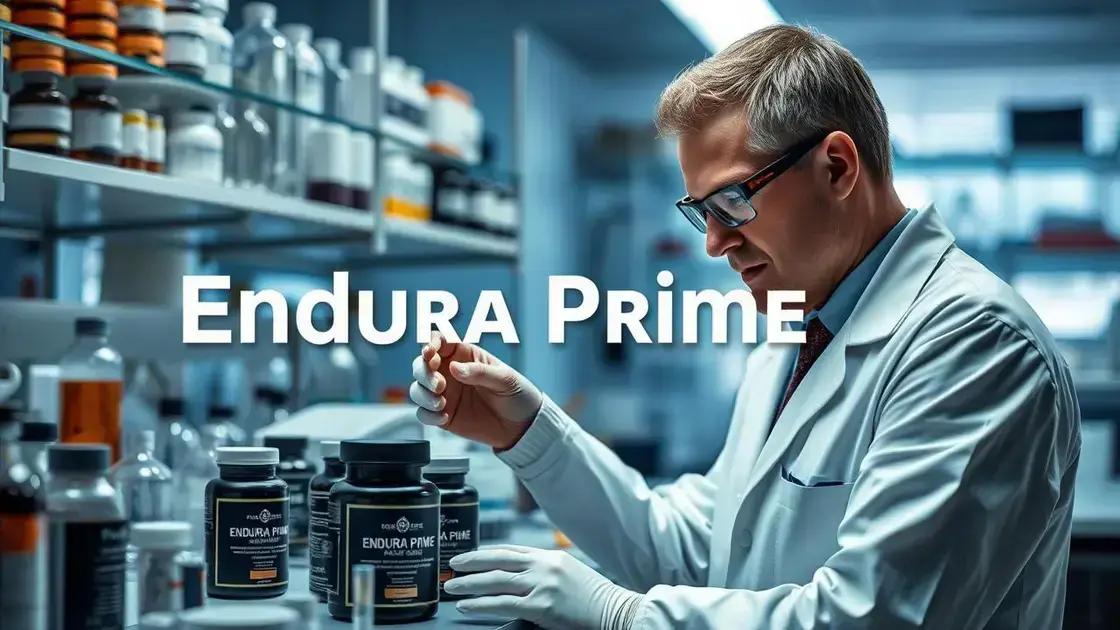 Is There Scientific Evidence for Endura Prime's Benefits?