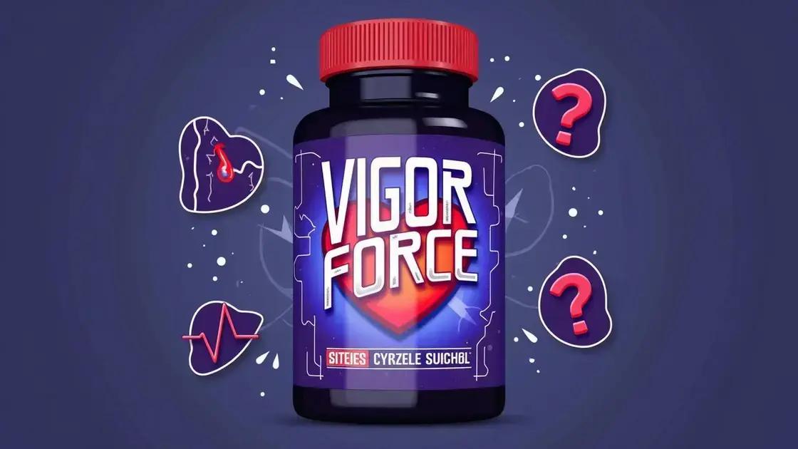 Is Vigor Force Safe? Key Insights to Consider
