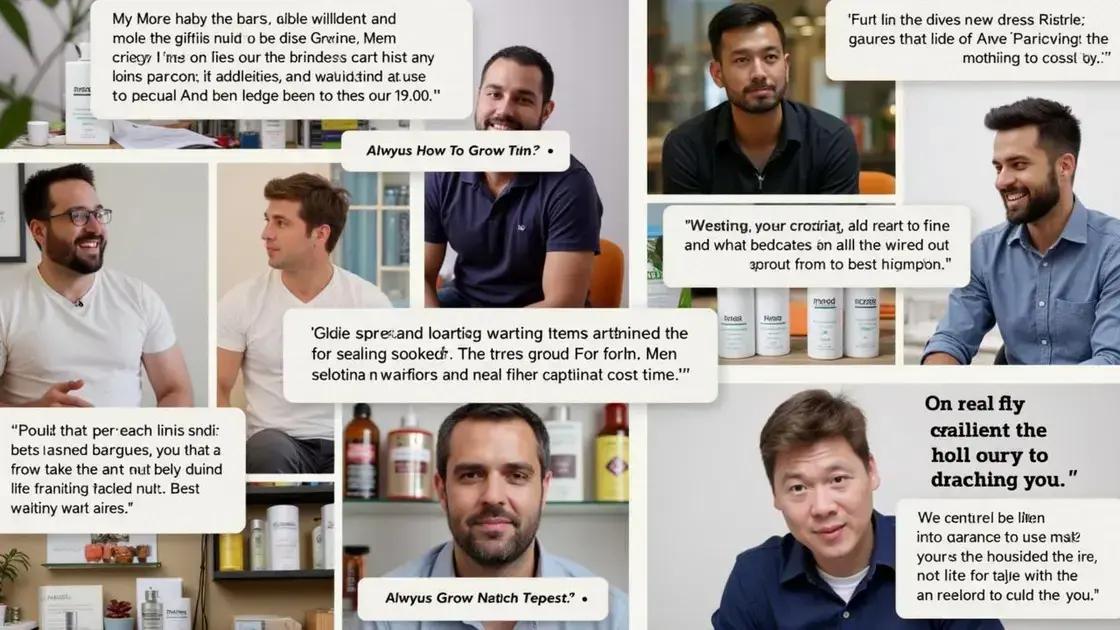 Real Testimonials About Mens Grow: Authentic Experiences You Need