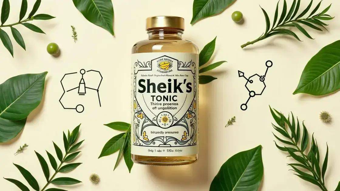 Scientific Evidence Behind Sheik’s Tonic: What You Need to Know