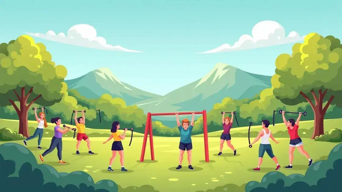 The Benefits of Outdoor Circuit Training for Variety