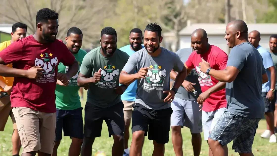 The Impact of Community-Driven Wellness Challenges on Men's Accountability