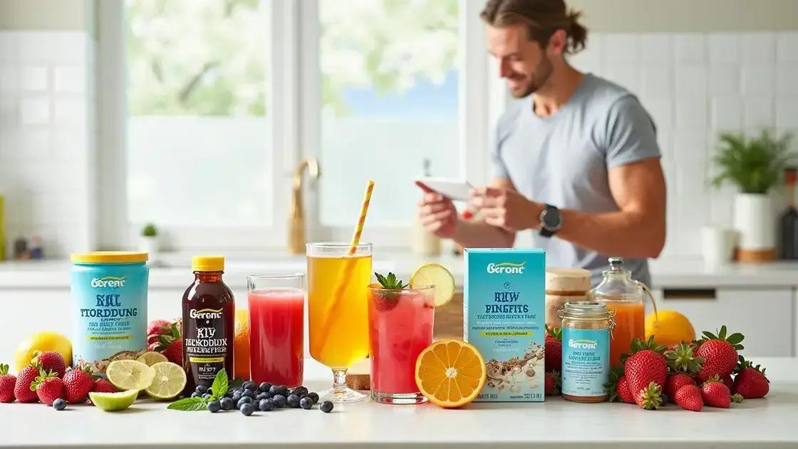 The Impact of Functional Beverages on Men’s Energy
