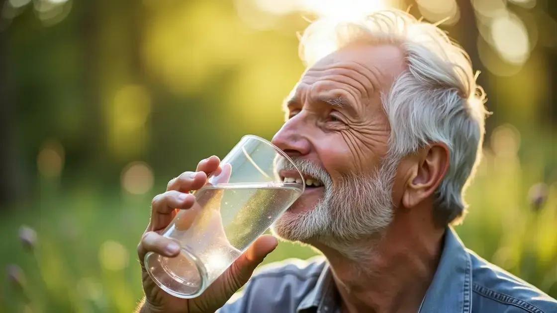 The Importance of Hydration for Men Over 50: A Must-Read