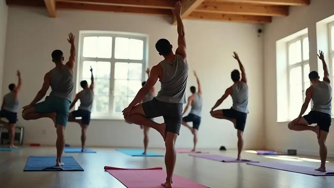 The Rise of Yoga-for-Men Classes Focusing on Flexibility