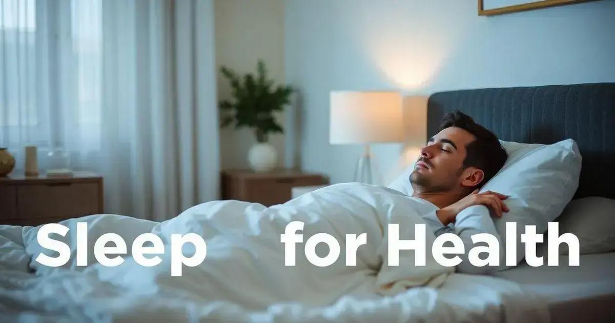 The Role of Sleep Optimization in Men’s Health Trends