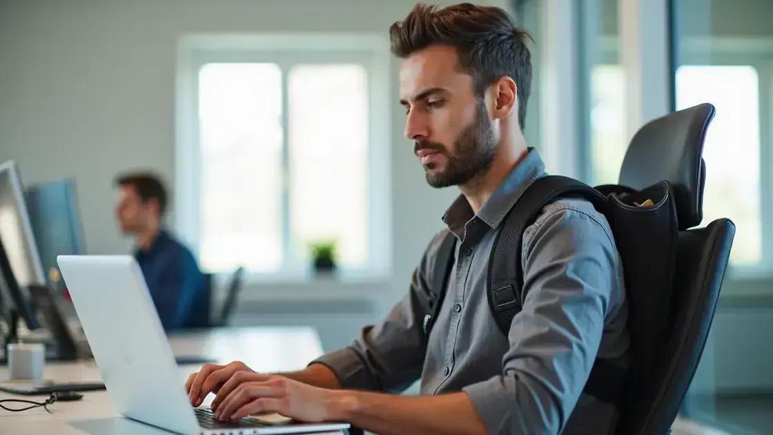 The Role of Wearable Posture Trainers in Men's Daily Routines