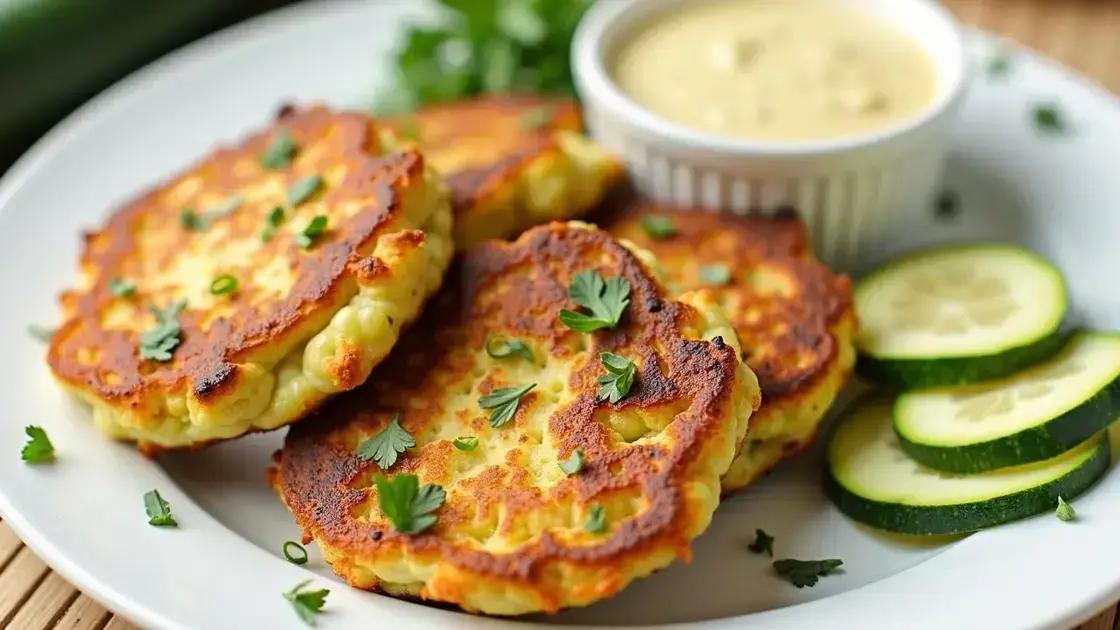 Zucchini and Parmesan Fritter Recipes for Men’s Wellness