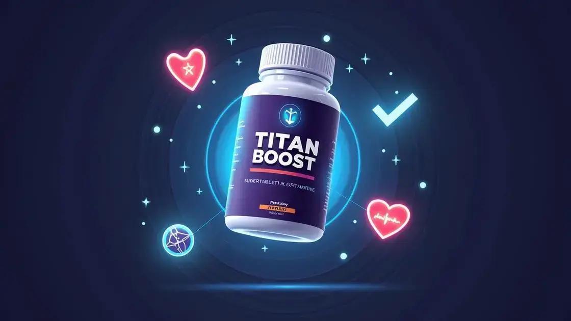 Can Titan Boost Be Used as a Preventative Supplement?