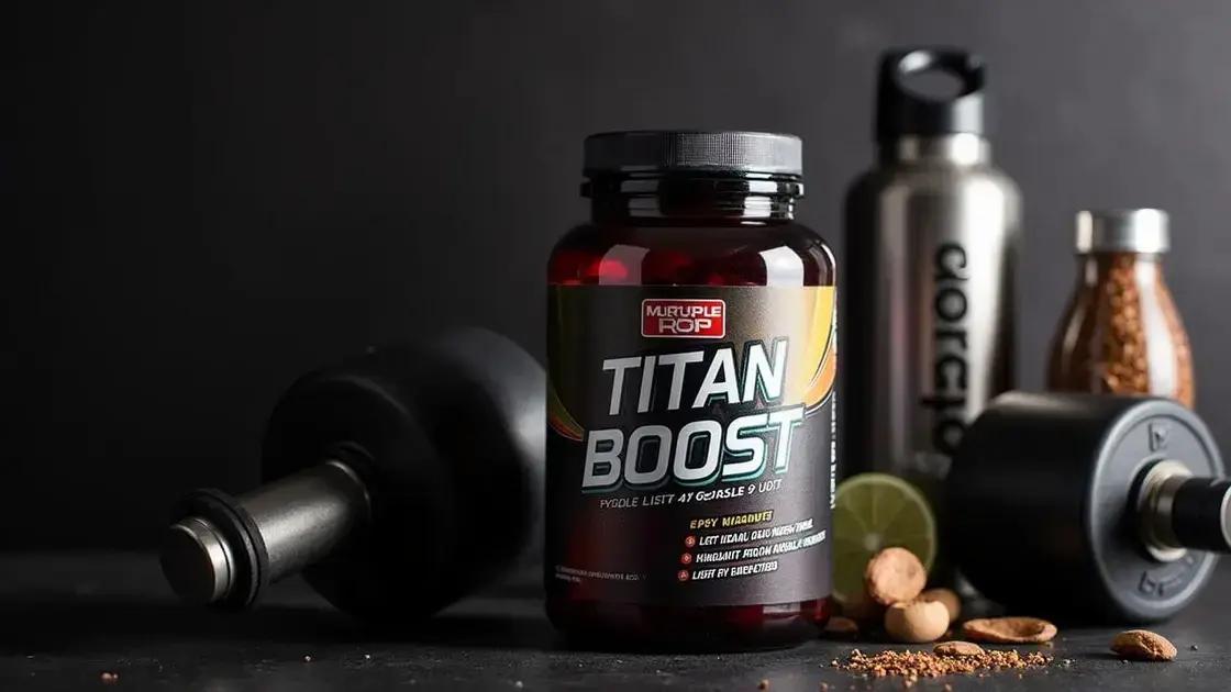Does Titan Boost Recovery After Exercise? Discover the Truth