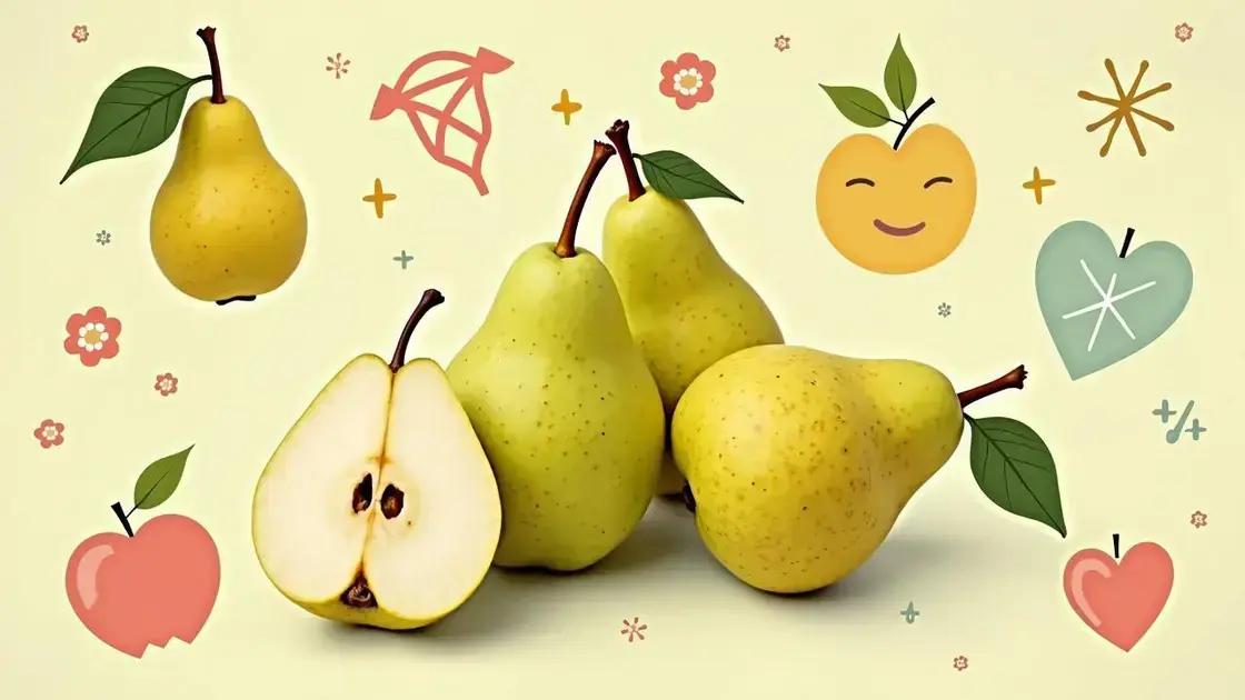 How Pears Reduce Inflammation and Enhance Erections