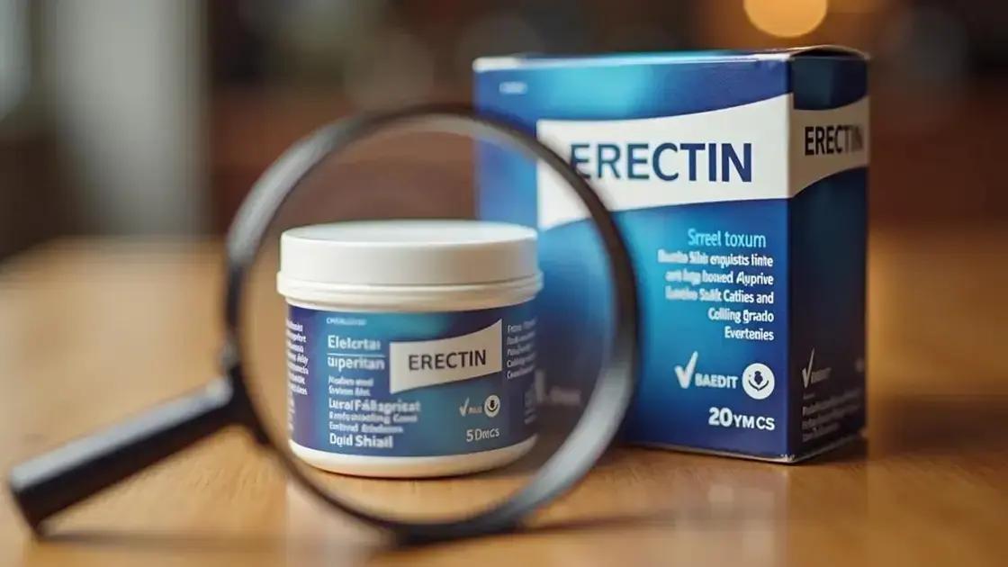 How to Spot Fake Erectin Products: A Complete Guide