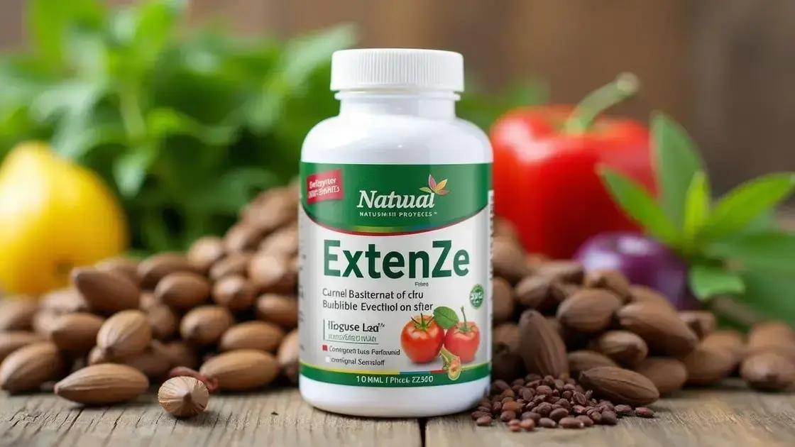 What are the Ingredients in ExtenZe? Discover the Truth