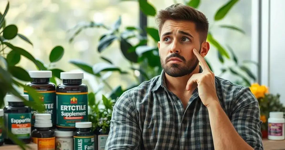 10 Supplements That May Help with Erectile Dysfunction